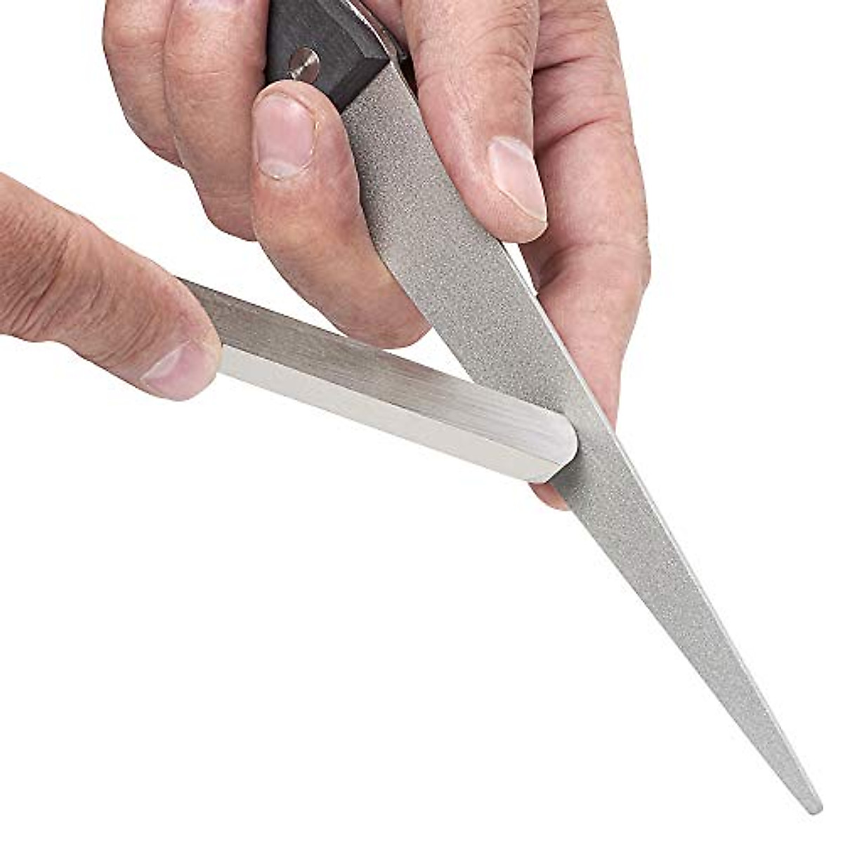 Trend 6-Inch Fine Diamond Taper File for Sharpening Curved and Hard-to-Reach Surfaces, DWS/TF6/F