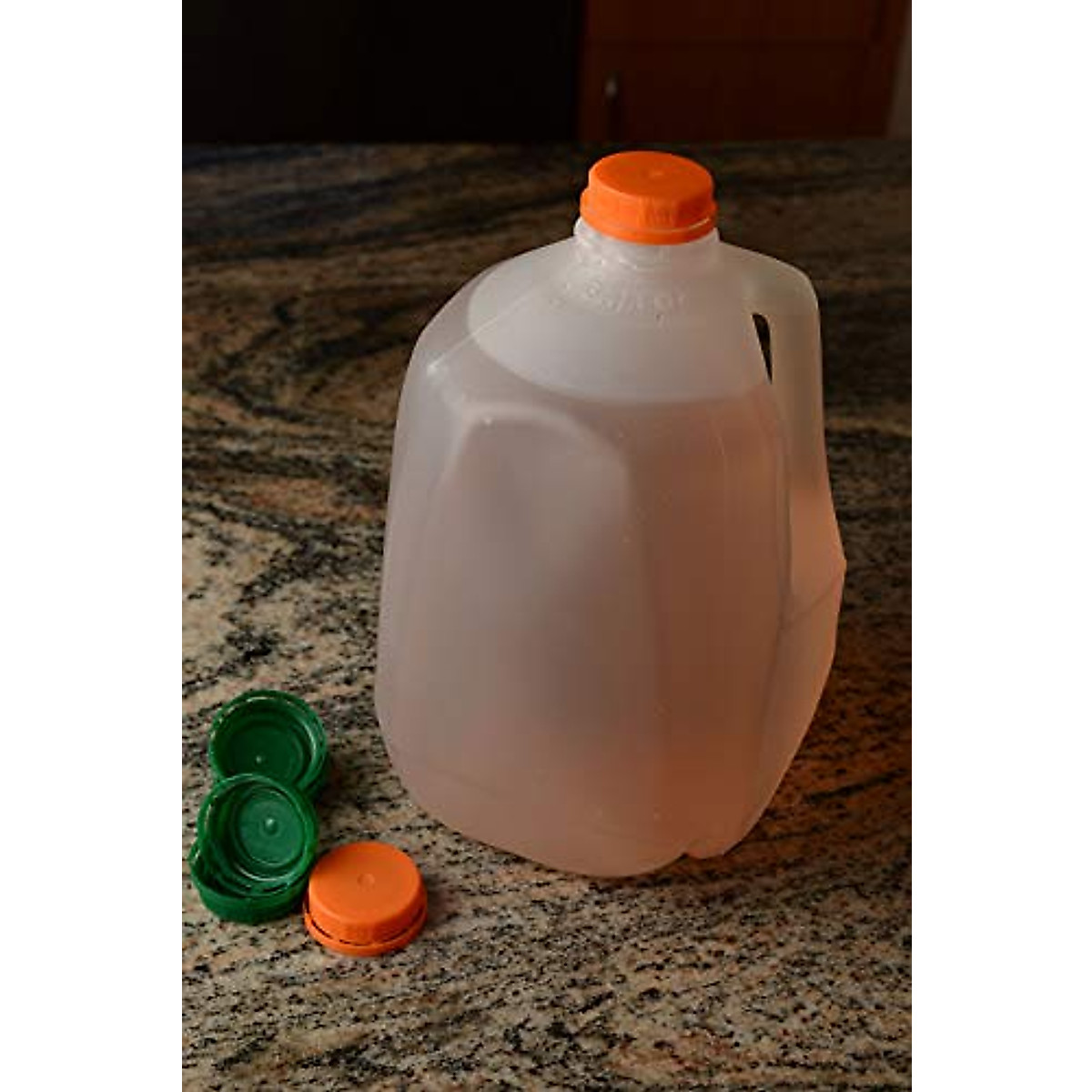 [30 PACK] Empty Plastic Gallon Juice Bottles with Tamper Evident Caps 128 OZ - Smoothie Bottles - Ideal for Juices, Milk, Smoothies, Picnic's and even Meal Prep by EcoQuality Juice Containers