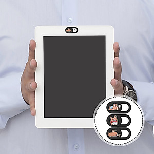 Gatuida 3pcs Camera Cover Privacy Sticker Privacy Security Camera Slider Cartoon Notebook Camera Shield Webcam Cover Web Cam Lens Cover Webcam Privacy Covers Protective Cover Abs Flat
