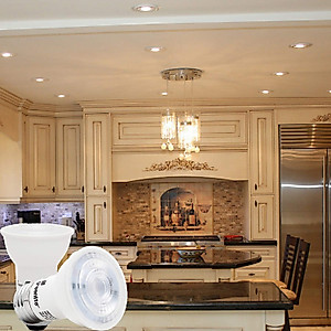 Greenlite LED PAR16 Dimmable Flood Light Bulb, 7W (60W Equivalent), 500 Lumens, 3000k Bright White, Indoor/Outdoor, 120V, Energy Star, (2 Pack)