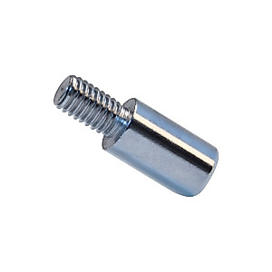 2Pcs Chrome Arcade DIY Shaft Extender Joystick Extension Rod Extender Shafts for Sanwa Joystick & Zippyy Joystick & Jamma Extension & Control Extender