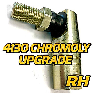 HD Switch 2 Pack 3/8" x 7/16" Ball Joint Tie Rod fits MTD Cub Cadet Troy-Bilt Toro Garden Tractors with Tough Crimped End Upgrade