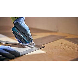 Bosch H11-14100-1 2-Piece Utility Knife Set | Folding and Snap-Off Knives with Robust Design, Integrated Blade Storage, and Belt Clip - Includes 4 Blades