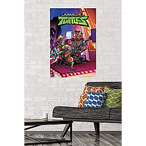 Trends International Nickelodeon Rise of The Teenage Mutant Ninja Turtles-Group Wall Poster, 22.375 in x 34 in, Premium Unframed Version
