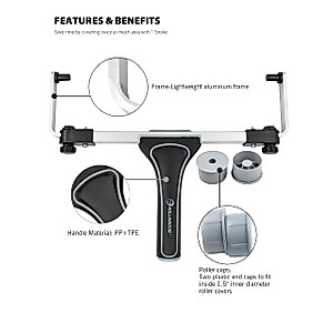 ROLLINGDOG 18 Inch Paint Roller - 18 Roller Frame,18 Paint Roller, Large Paint Roller from 12 Inch to 18 Inch