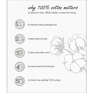 Bacati - Stars Soft Breathable 100% Cotton Muslin Baby Crib Fitted Sheet - Fits Standard 28 x 52 x 5 Crib & Toddler Mattresses (Ikat Stars Orange)