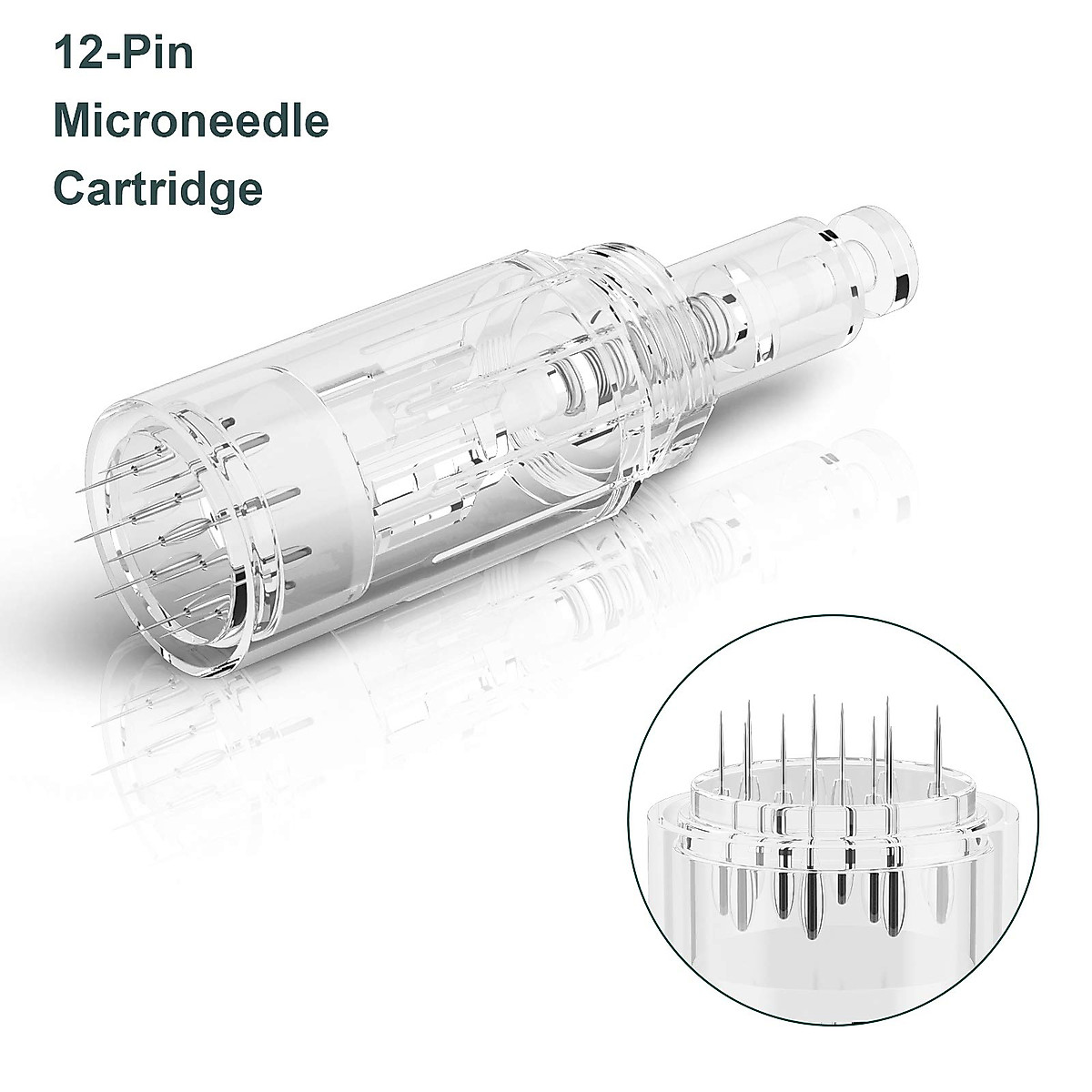 THAPPINK 12 Pins Replacement Cartridges 10Pcs