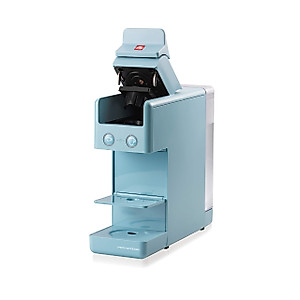 Illy Y3.3 Single Serve Espresso and Coffee Capsule Machine, 12.20x3.9x10.40 (Cape Town Blue)