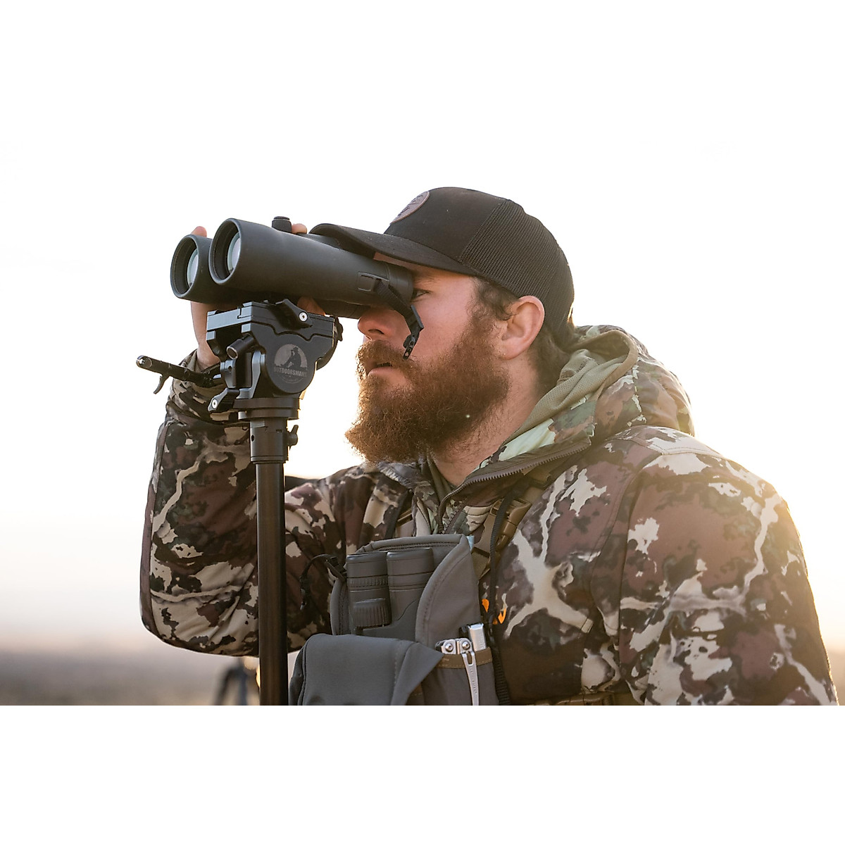 First Lite Men's Chamberlin Down Jacket - Warm Down Insulated Camo Hunting Puffy - First Lite Fusion - Large