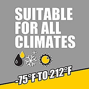 Titebond 61121 WeatherMaster Metal Roof Joint-sealants, 9.5 oz, Black