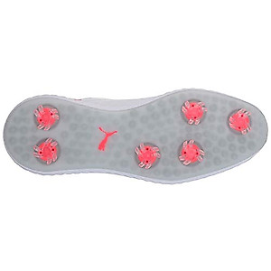 PUMA womens Ignite Blaze Pro Golf Shoe, Puma White-high Rise, 7.5 US