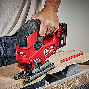 WORTHMAH 2 Pack 6.0Ah 18V M-18 Batteries Replacement for Milwaukee M18 Lithium Battery Compatible with 48-11-1815 48-11-1820 48-11-1828 ，with 1 Carpenter Pencil