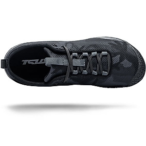 TSLA Men's Trail Running Shoes, Lightweight Athletic Zero Drop Barefoot Shoes, Non Slip Outdoor Walking Minimalist Shoes, Barefoot Shoes Black Camo, 8.5