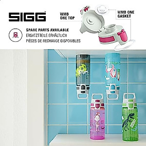 SIGG - Kids - Viva One Swimming Fruits - Suitable For Carbonated Beverages - Leakproof - Dishwasher Safe - BPA Free - Sports & Bike - 17oz