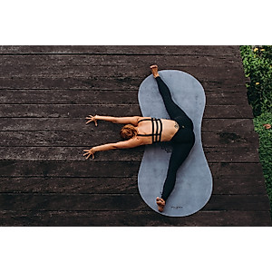 YOGA DESIGN LABS CURVE MAT 3.5mm Mandala Charcoal