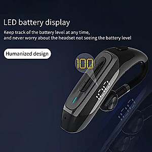 Baby Teeth Earphones Bluetooth 5.0 headphones LED Power Display Noise Cancelling Sports Handsfree Wireless Headset Business Headset