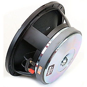 B&C B and C 10" Mid Bass Super Power Woofer, Black