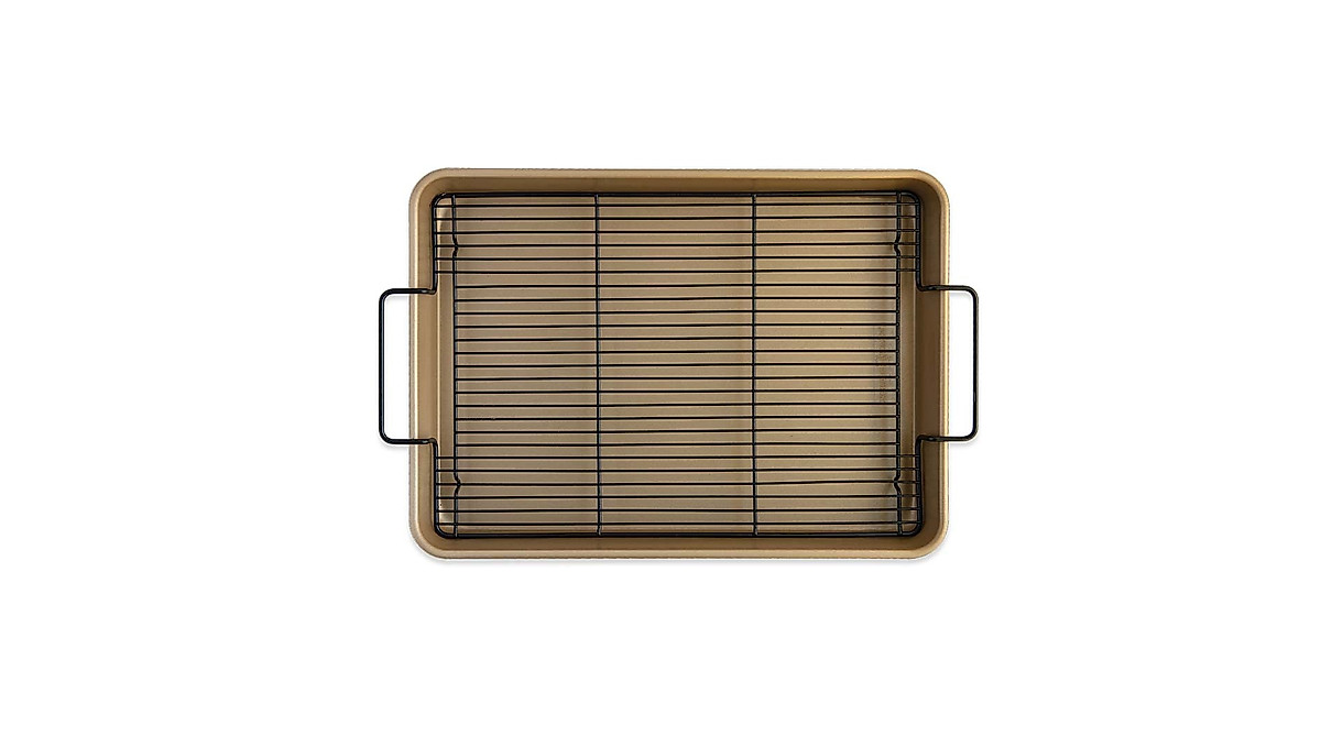 Nordic Ware High Sided Baking Tray – Nonstick Half Sheet for Oven