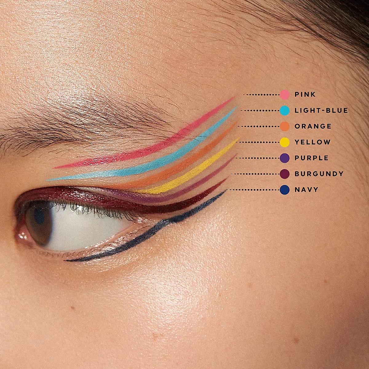 Flowfushi UZU Eye Opening Liner Liquid Eyeliner (Brown Black)