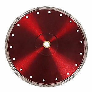 findmall 10 Inch Super Thin Dry Wet Diamond Porcelain Saw Blades Ceramic Cutting Disc Wheels for Cutting Ceramic Tile Porcelain Granite Marbles