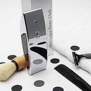 Mercedes-Benz Club - Elegant Fragrance - Sensual Woody Aromatic Notes - Mesmerize The Senses With Original Luxury Men’s Eau De Toilette Spray - 3.4 oz