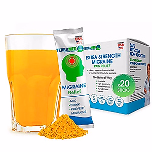 Terramed Just Think Comfort Migraine Relief, Migraine Headache Relief – Homeopatic Medicine to Help Prevent Pain, Nausea, Sensitivity & Auras from Tension & Chronic Strain