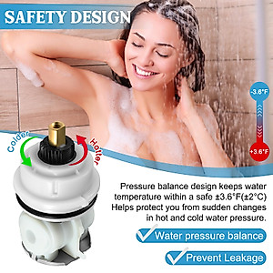 RP32104 Shower Cartridge Replacement,Compatible with Delta Monitor 1700 Series (1998-2005) Showers, RP32104 Cartridge Assembly for Tub/Shower Faucet Valve