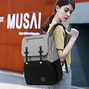 ionlyou Diaper Bag Backpack Oxford Waterproof Large Travel Baby Bags