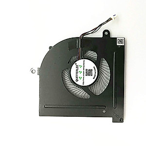 QUETTERLEE Replacement New Laptop CPU Cooling Fan for MSI GS63 GS63VR GS73 GS73VR GS62 GS72 MS-17B1 MS-17B2 MS-16K2 MS-16K3 MS-16K4 MS-16K5 Stealth Pro Series BS5005HS-U2F1 Fan