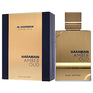 Al Haramain Amber Oud Bleu Edition - Cologne for Men - Long Lasting Perfume for Men - Arabian Perfume - Men's Cologne with Amber, Sandalwood - 2 oz