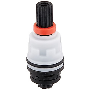 Pfister 9100310 1/4" Turn Hot Side Plastic Stem Bathroom Faucet Ceramic Disc Cartridge Replacement Part, Multicolor