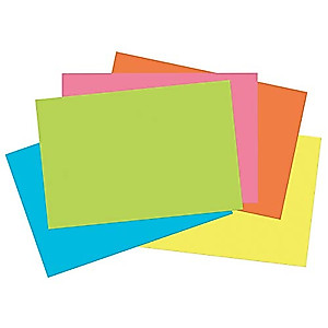Tru-Ray Heavyweight Construction Paper, Hot Assorted Colors, 12" x 18", 50 Sheets