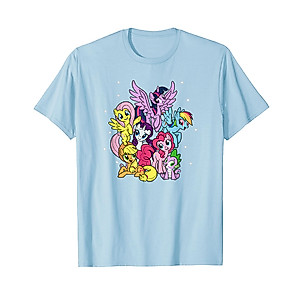 My Little Pony: Friendship Is Magic Main Cast Group Shot T-Shirt