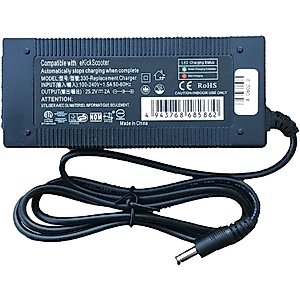 2 Amps Smart Charger Compatible with Segway Ninebot KidsScooter - eKickScooter ZING C15 & C15E