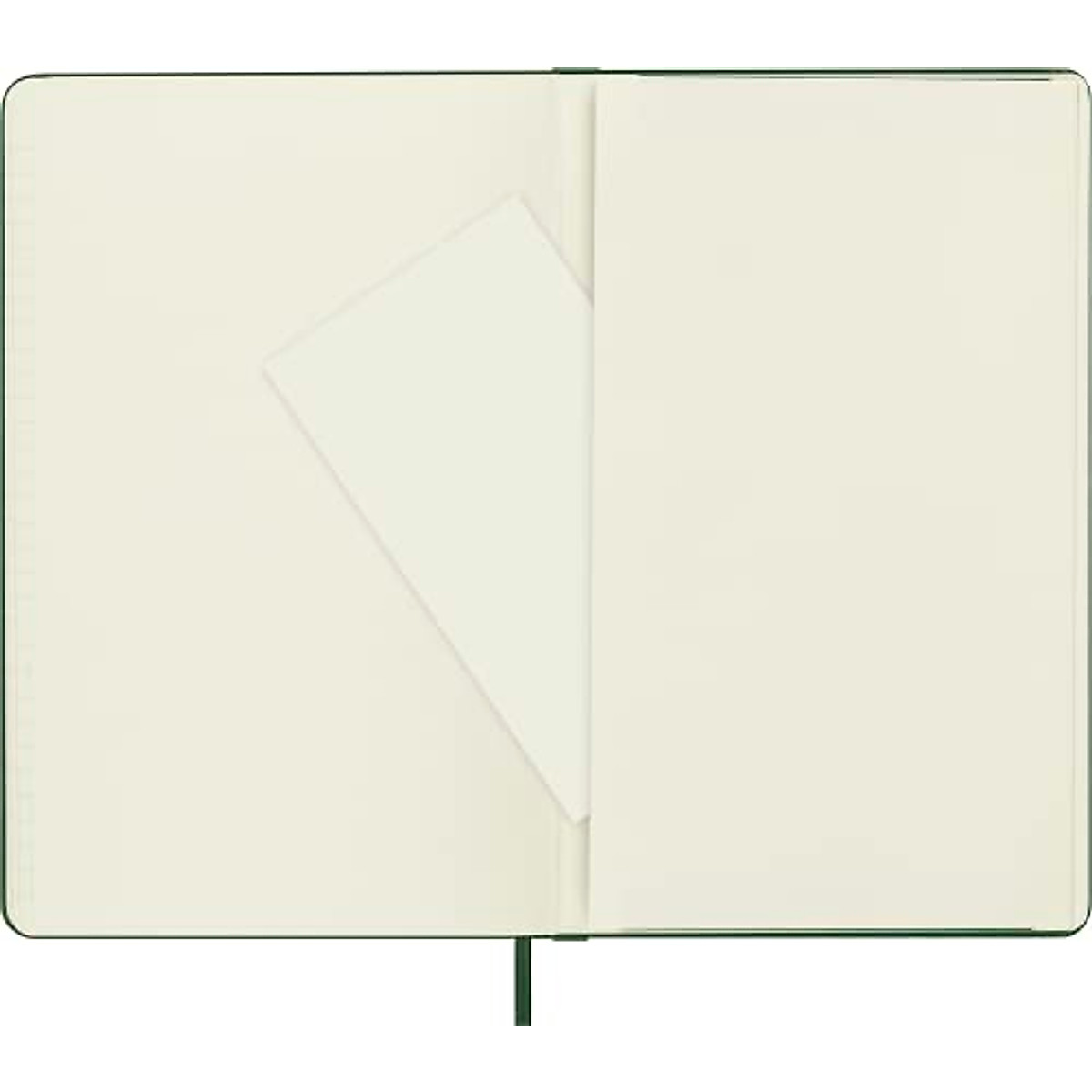 Moleskine Classic Notebook, Hard Cover, Large (5" x 8.25") Ruled/Lined, Myrtle Green, 240 Pages