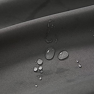 Outdoor Grill Gazebo - Patio Canopy Tent - Shelter Tent with Double Tier Soft Top - Steel Frame Barbecue Canopy with Hook and Bar Counters - 10 Pegs and 1 Bottle Opener - 8 x 5 Ft - Grey