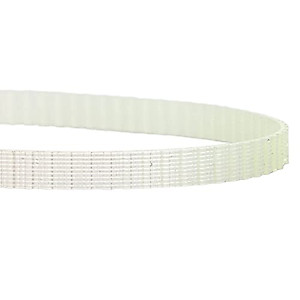 1.5Mx90 Teeth Mini Lathe Belt Replacement Transparent Polyurethane Timing Drive Geared Belt for 0618 0618‑3B