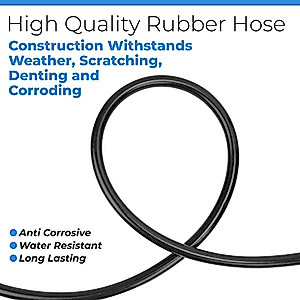 F273684 12 FT Propane Tank Hose with Two Stage Regulator Compatible with Mr Heater Big buddy heaters, RV, Grill, Gas Stove, Range, with POL Interface, Replacement for MR Heater Propane Heater hose Kit