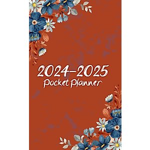 2024-2025 pocket planner: 2 Year Monthly Pocket Calendar (Junuary 2024 to December 2025) With Federal Holidays and Motivational Quotes