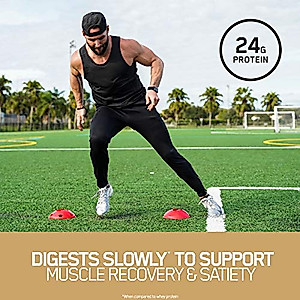 Optimum Nutrition Gold Standard 100% Micellar Casein Protein Powder, Naturally Flavored French Vanilla, 4 Pound (Packaging May Vary)