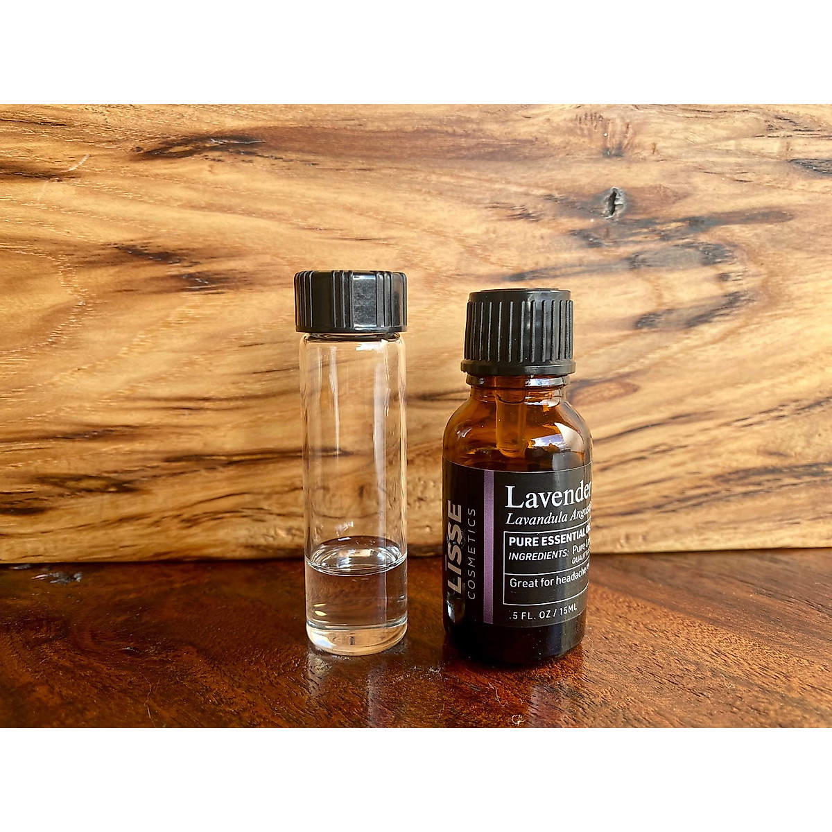 Lisse 100% Pure Lavender Essential Oil - Batch Tested & Third Party Verified - 0.5 Fl Oz