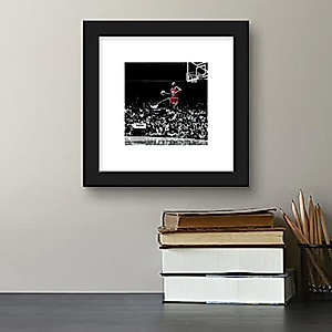 Trends International Gallery Pops Michael Jordan - Flight Progression Sequence 4 Wall Art Wall Poster, 12" x 12", Black Frame Version