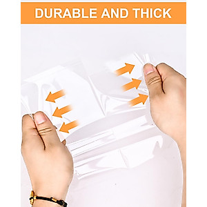 300 Pcs Self Adhesive Cookie Bags, 4x6 Inches Self Sealing Cellophane Bags, Clear Resealable Cellophane Bag for Packaging, Cookies, Gifts, Candy, Food