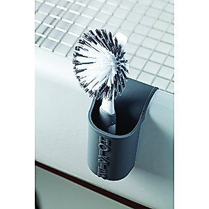 Holster Brands Lil' Holster Small Bathroom Essentials Storage Holder, Skinny, Gray