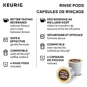 Keurig K-Classic Single Serve K-Cup Pod Coffee Maker Descaling and Cleaning Kit