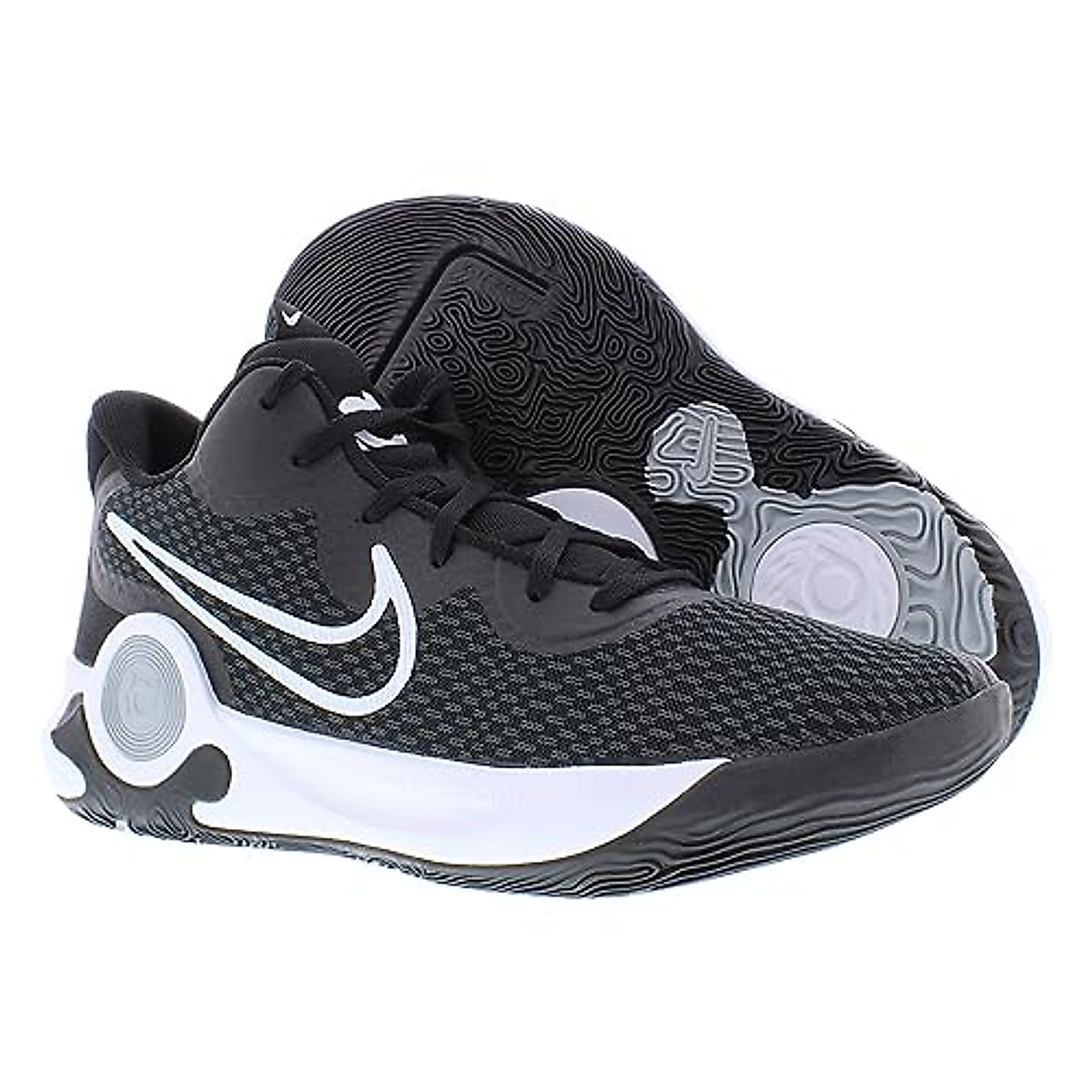 Nike Men's KD Trey 5 IX Basketball CW3400-002 Sneakers, Black/Anthracite/Wolf Grey/White, 10