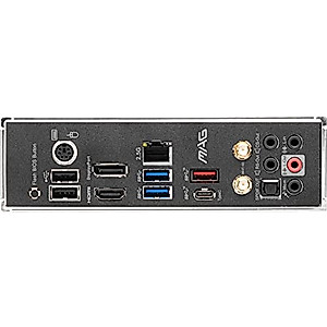 MSI MAG B550 Tomahawk MAX WiFi Gaming Motherboard (AMD AM4, DDR4, PCIe 4.0, SATA 6Gb/s, M.2, USB 3.2 Gen 2, HDMI/DP, ATX, Wi-Fi 6E, AMD Ryzen 5000 Series Processors)