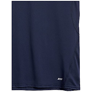 Amazon Essentials Men's Tech Stretch Muscle Shirt, Navy, Large