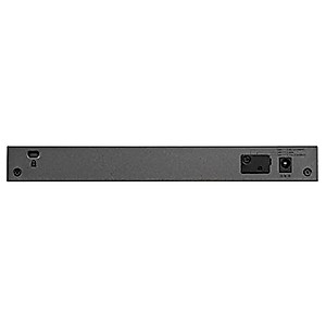 NETGEAR 8-Port Gigabit Ethernet PoE Network Switch, Hub, Internet Splitter (GS108LP) - with 8 x PoE+ @ 60W Upgradeable, Desktop/Rackmount, and ProSAFE Lifetime Protection