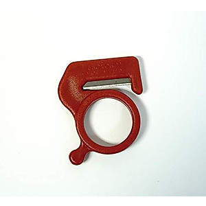 Mr Shrinkwrap Strap Cutting Ring Knife - Safe Tool for Shrink Wrapping, Strap & Tape Cutting
